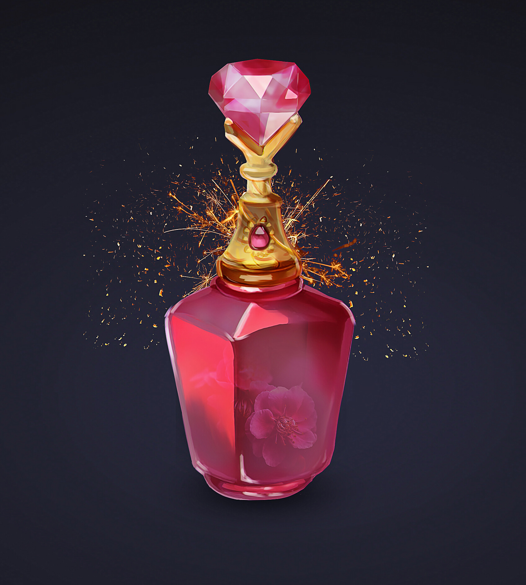 ArtStation - Magic bottle