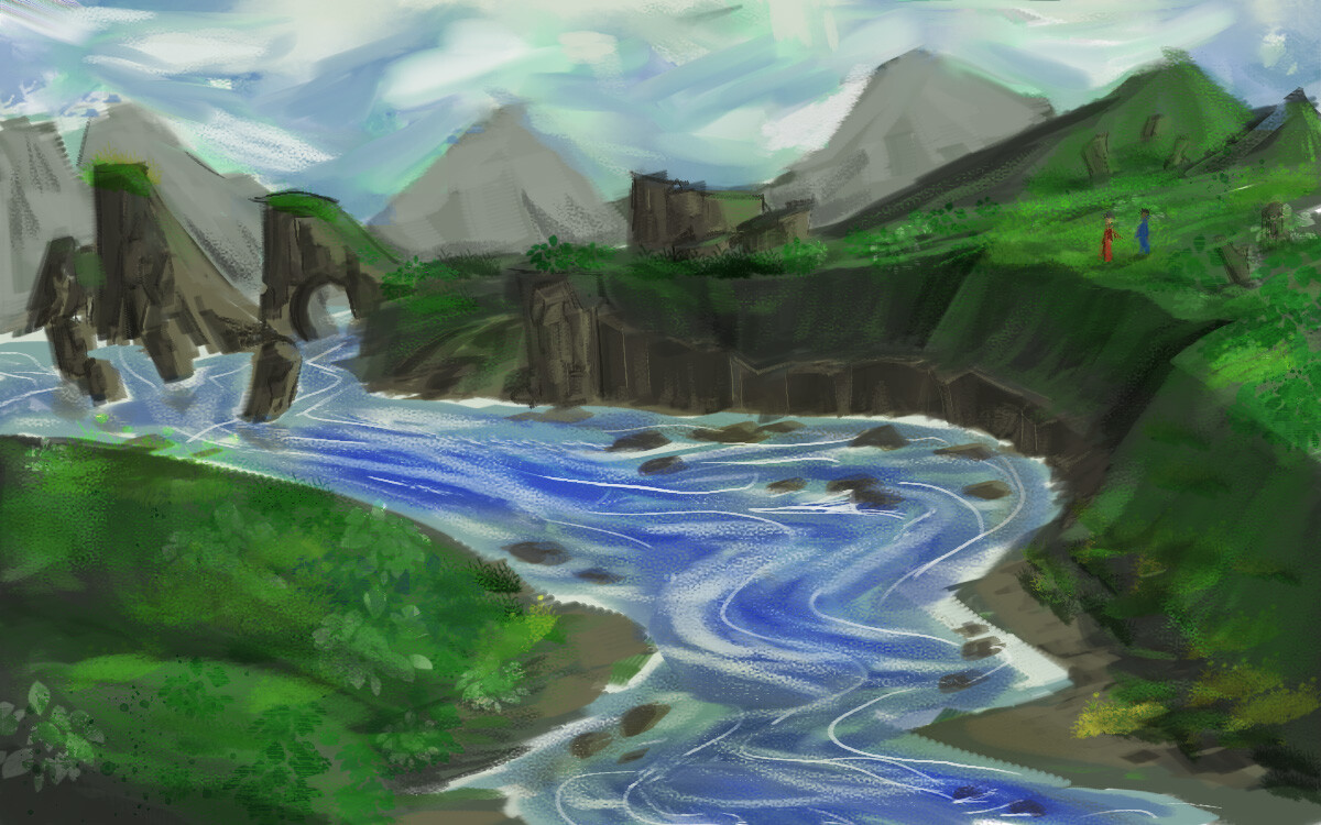 ArtStation - River Flow