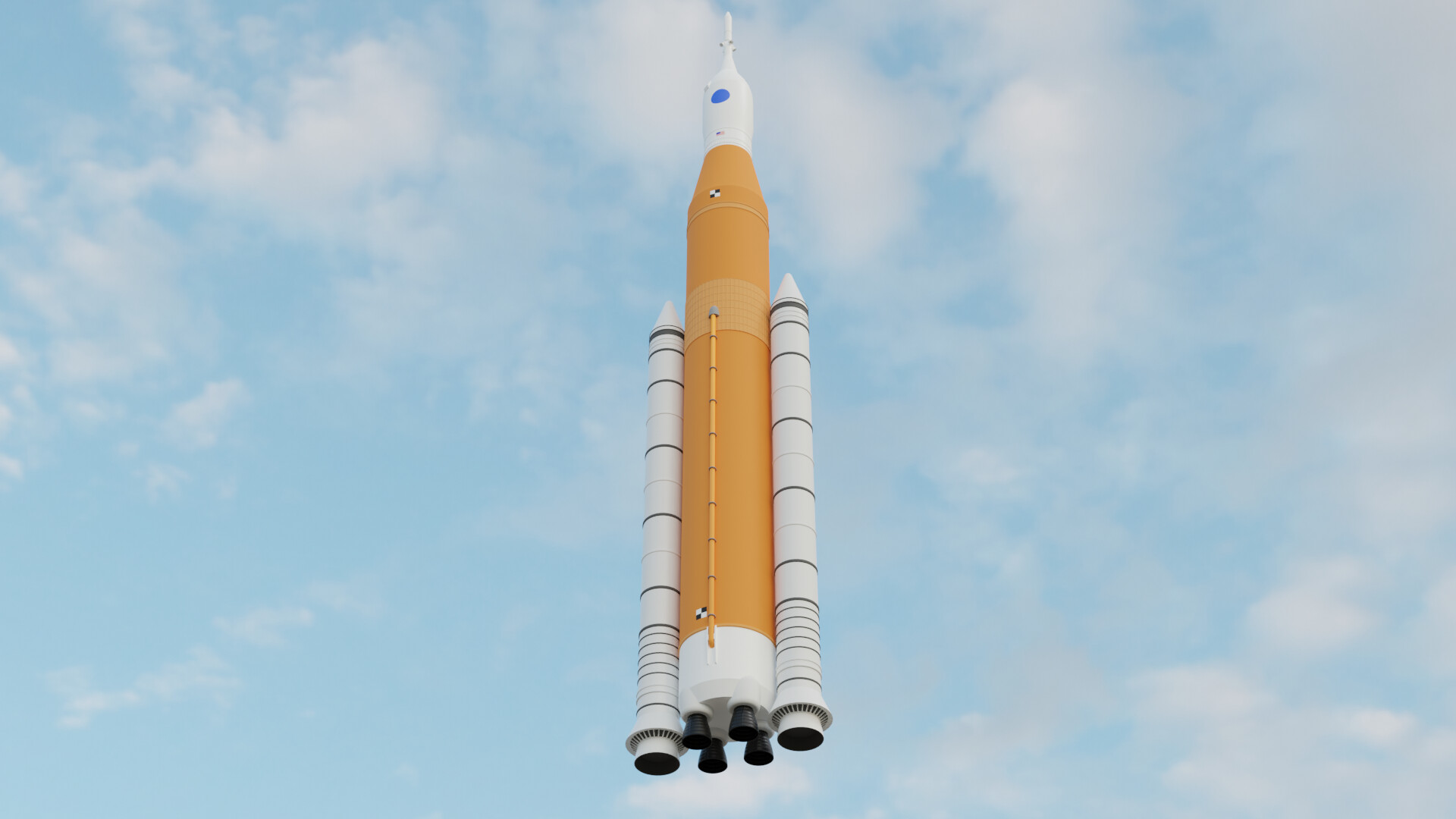 ArtStation - Space Launch System (SLS)