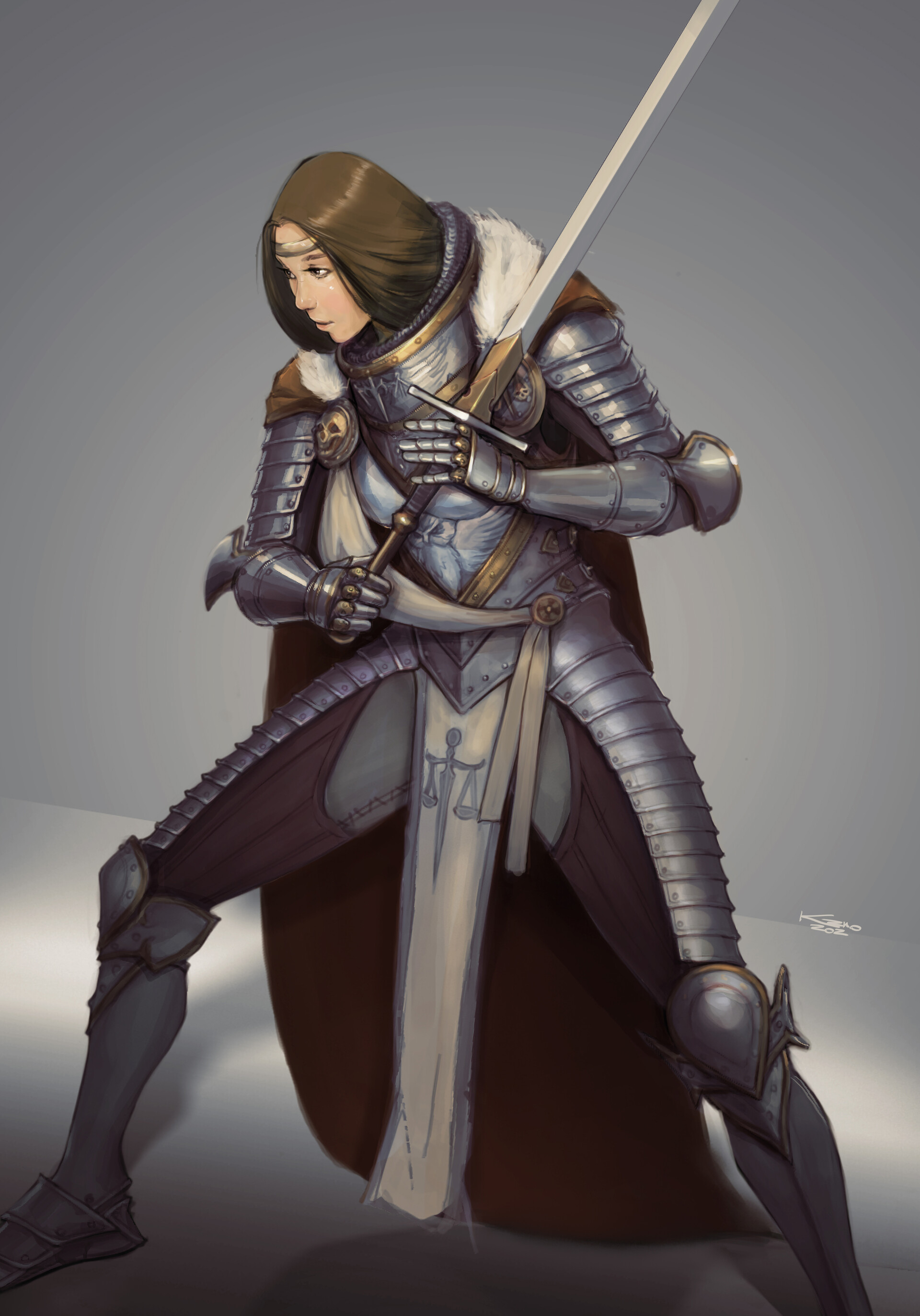 ArtStation - Warrior Priests of Verena