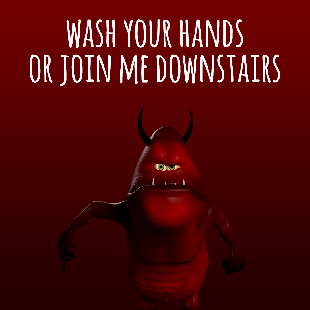 ArtStation - Wash your hands