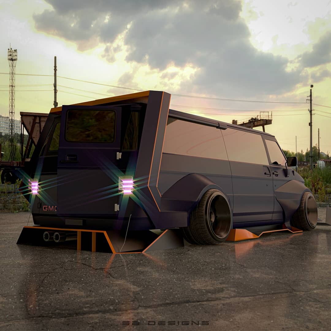 Seshaan Bhatia - GMC Vandura Van Body Kit