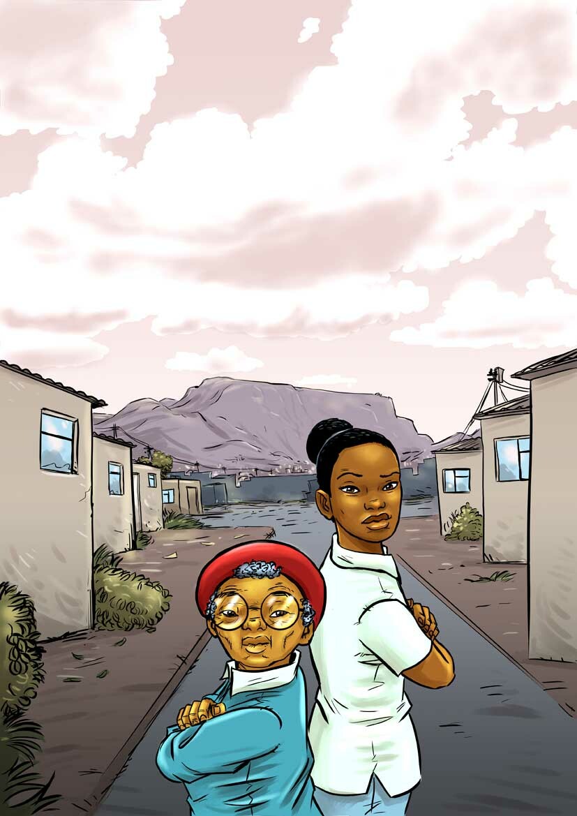 ArtStation - Aids Response Comic