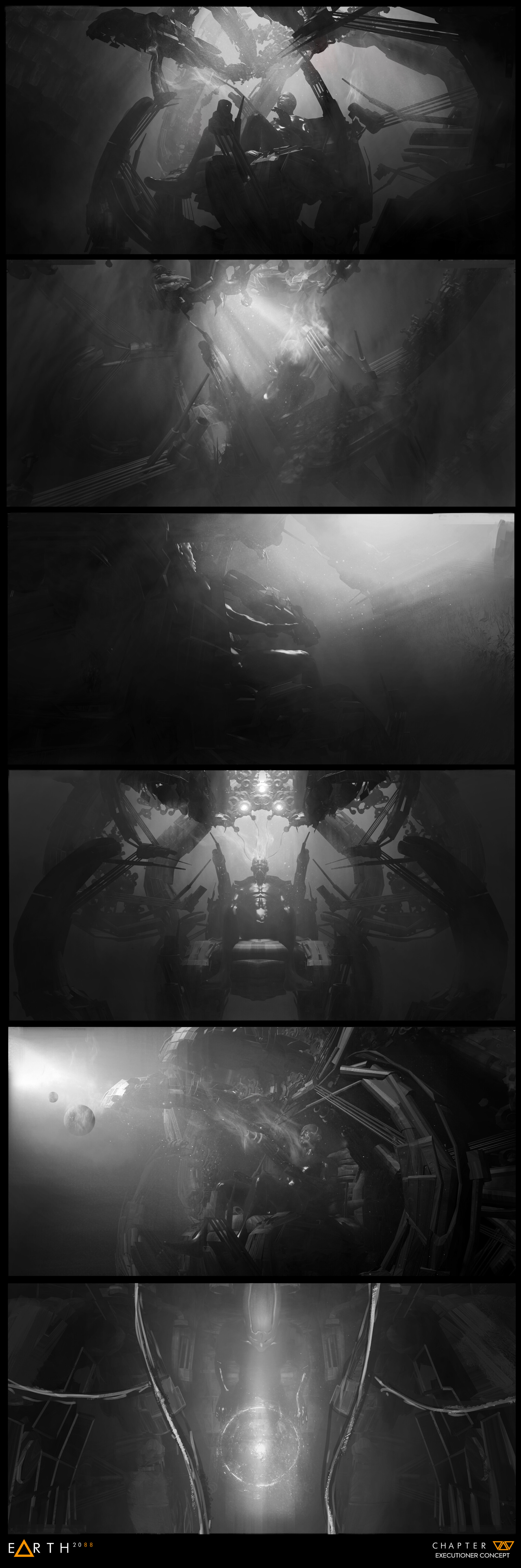 ArtStation - EXECUTIONER concept sketches - Chapter 3 ( EARTH 2088 )