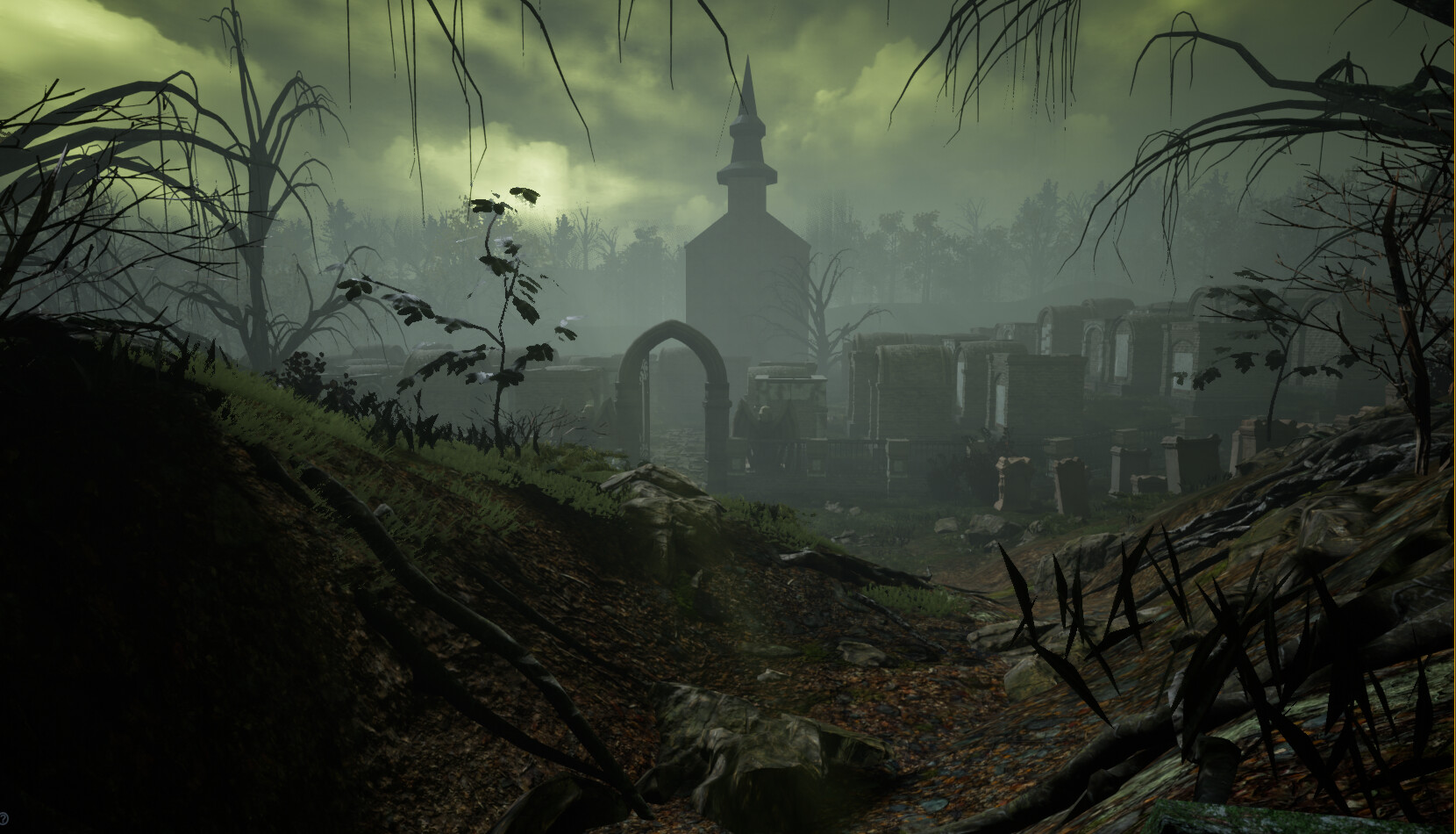 ArtStation - Cemetery