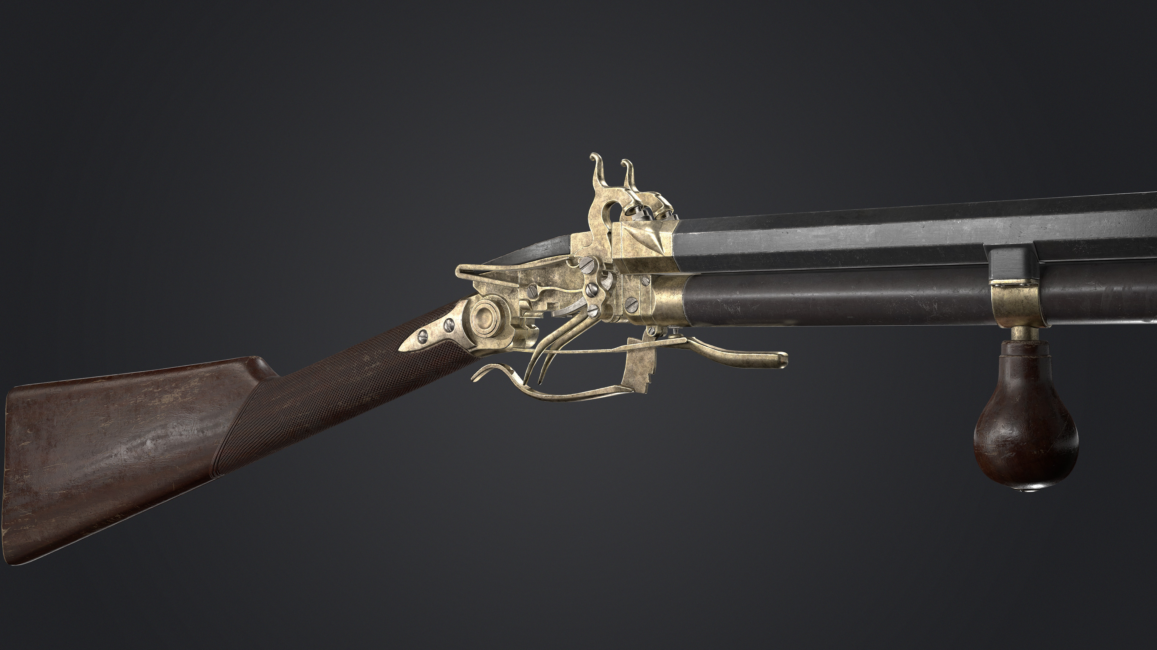 triple barrel rifle shotgun