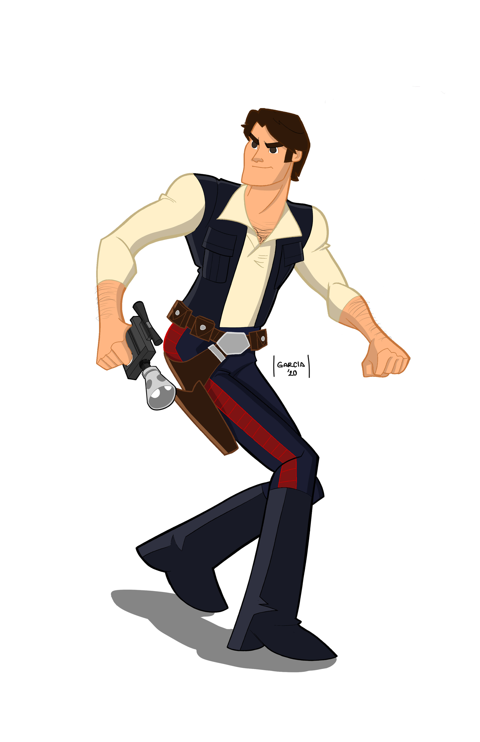 ArtStation - Han Solo Character Design