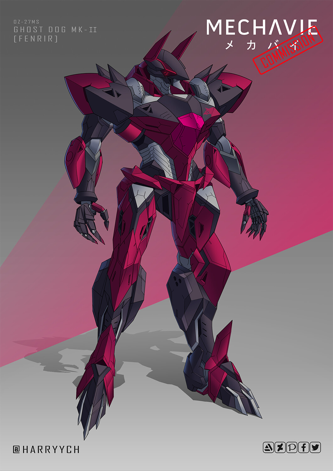 ArtStation - COMMISSION OZ-27MS Fernir