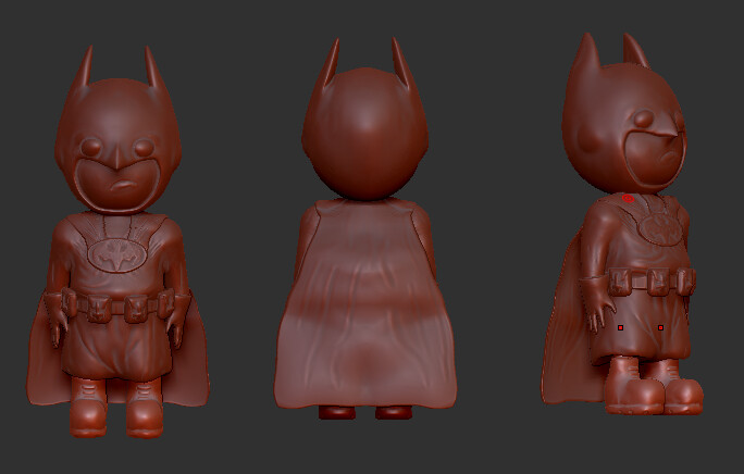 ArtStation - Batman chibi