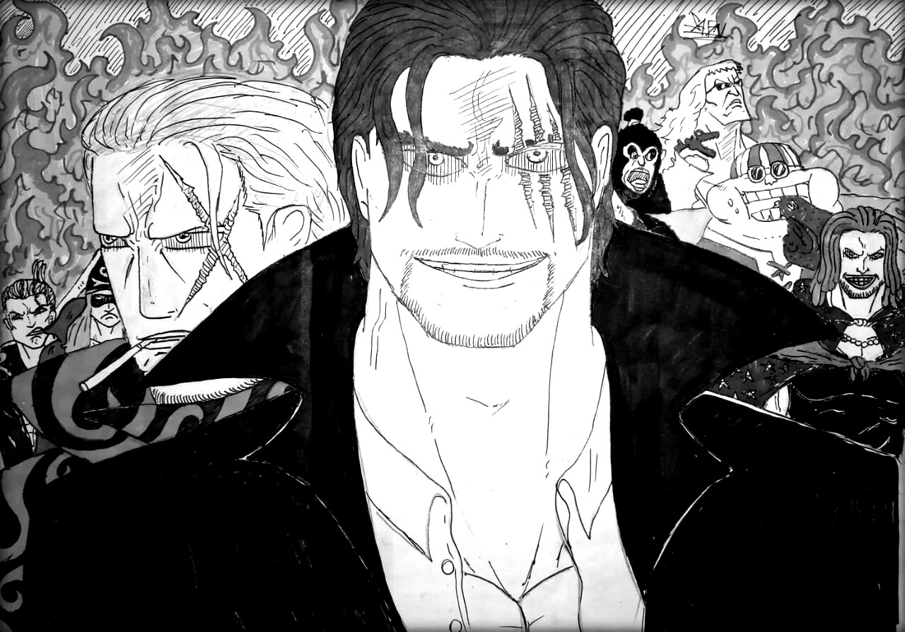 ArtStation - Red Hair Pirates, Akagami kaizokudan, Red Hair Shanks