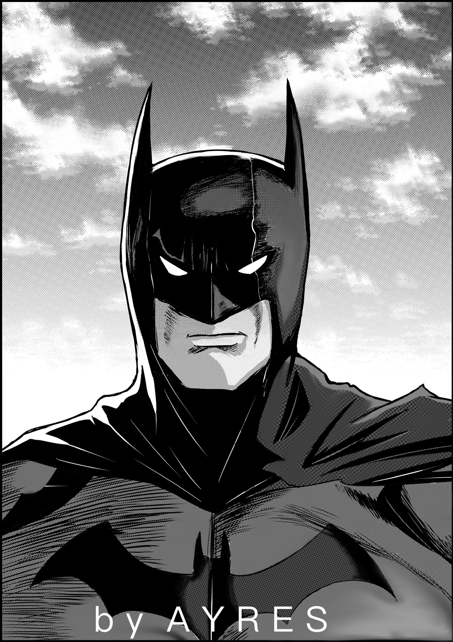ArtStation - Batman - my manga version