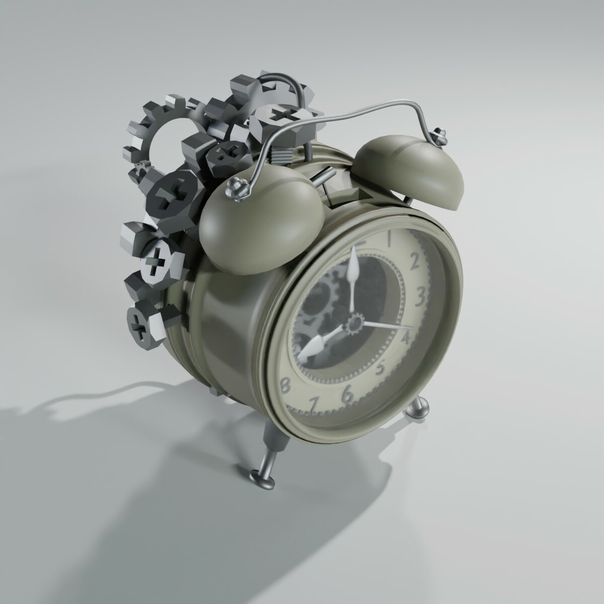 ArtStation - Clock Steampunk