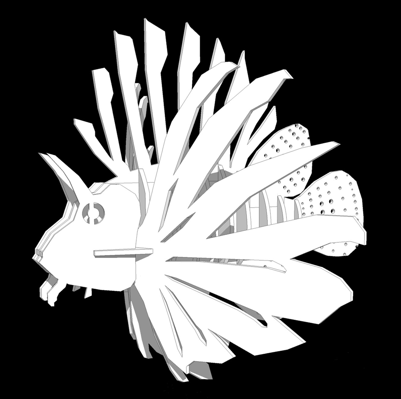 ArtStation - Make your own Lion Fish!