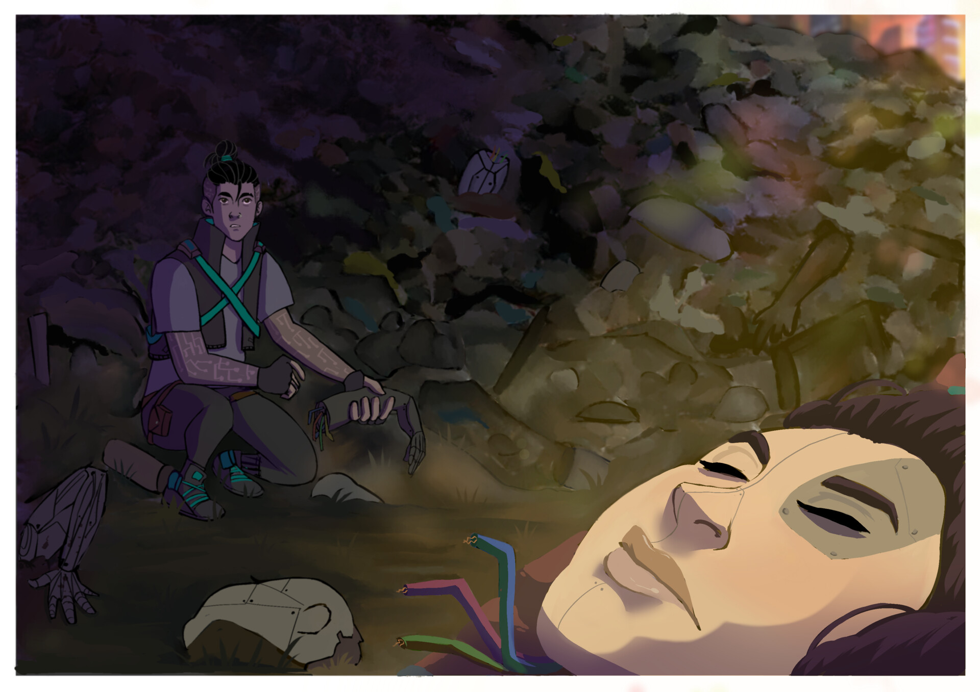 ArtStation - Cyberpunk Robin Hood