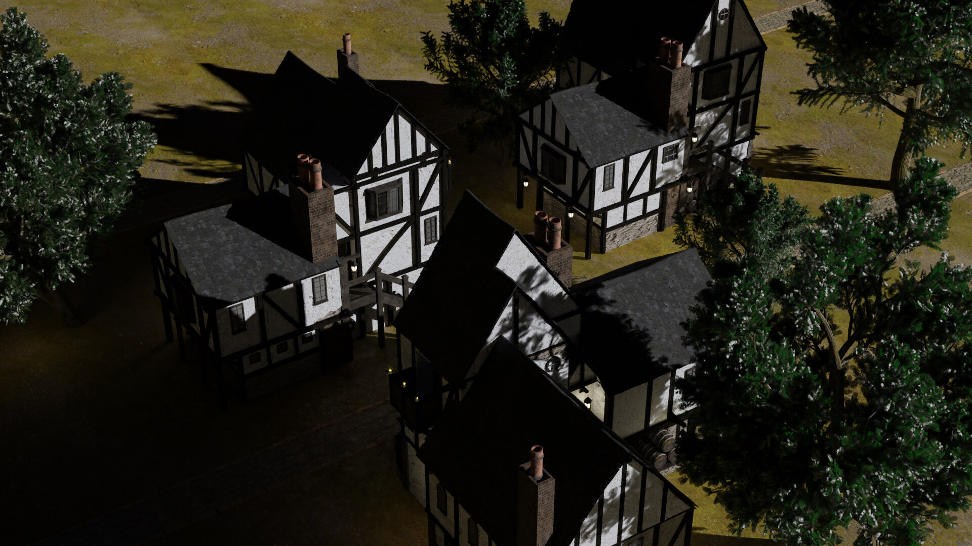 ArtStation - Medieval Town Square