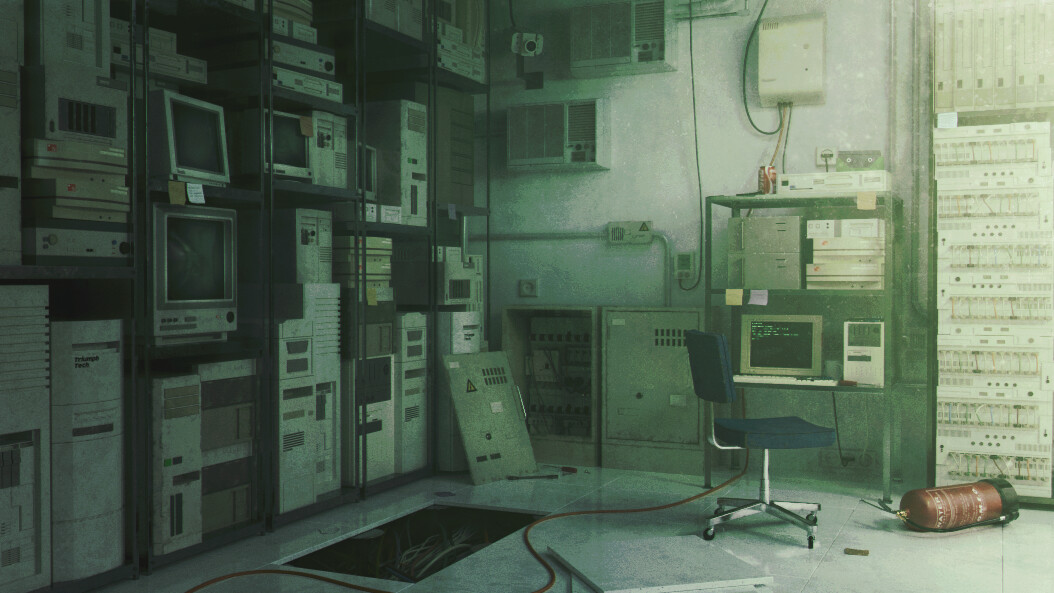 ArtStation - Server room
