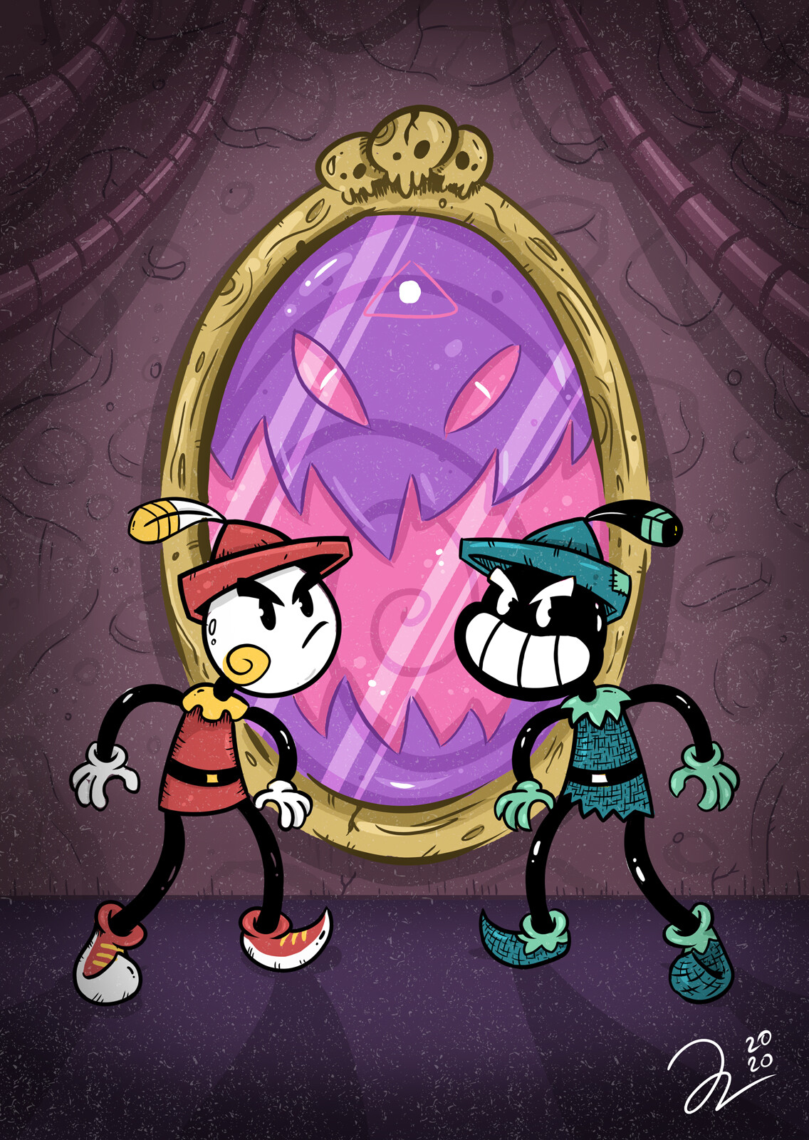 Artstation Magic Mirror And Evil Twin