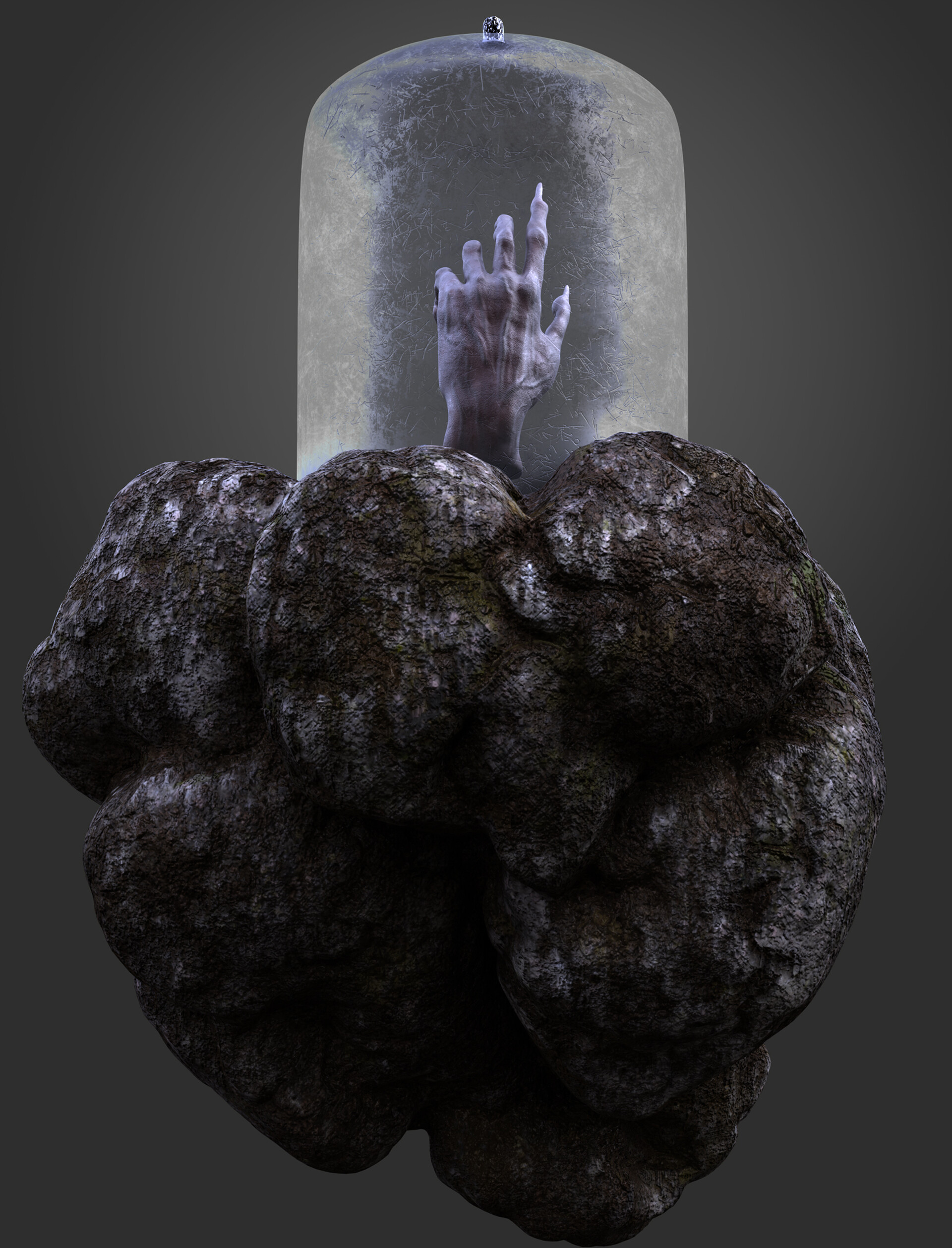 ArtStation - Vamp Hand in a Jar