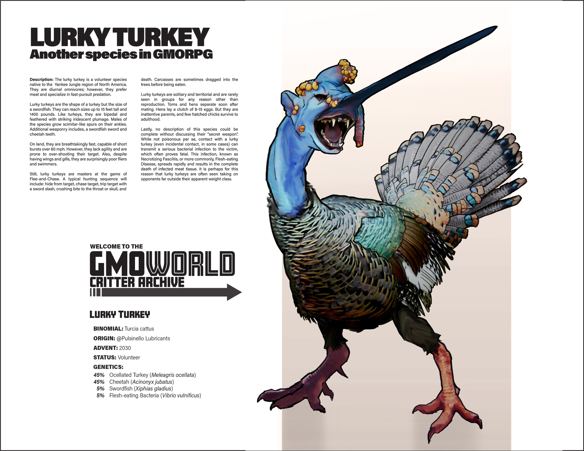 GMOWORLD - Lurky Turkey
