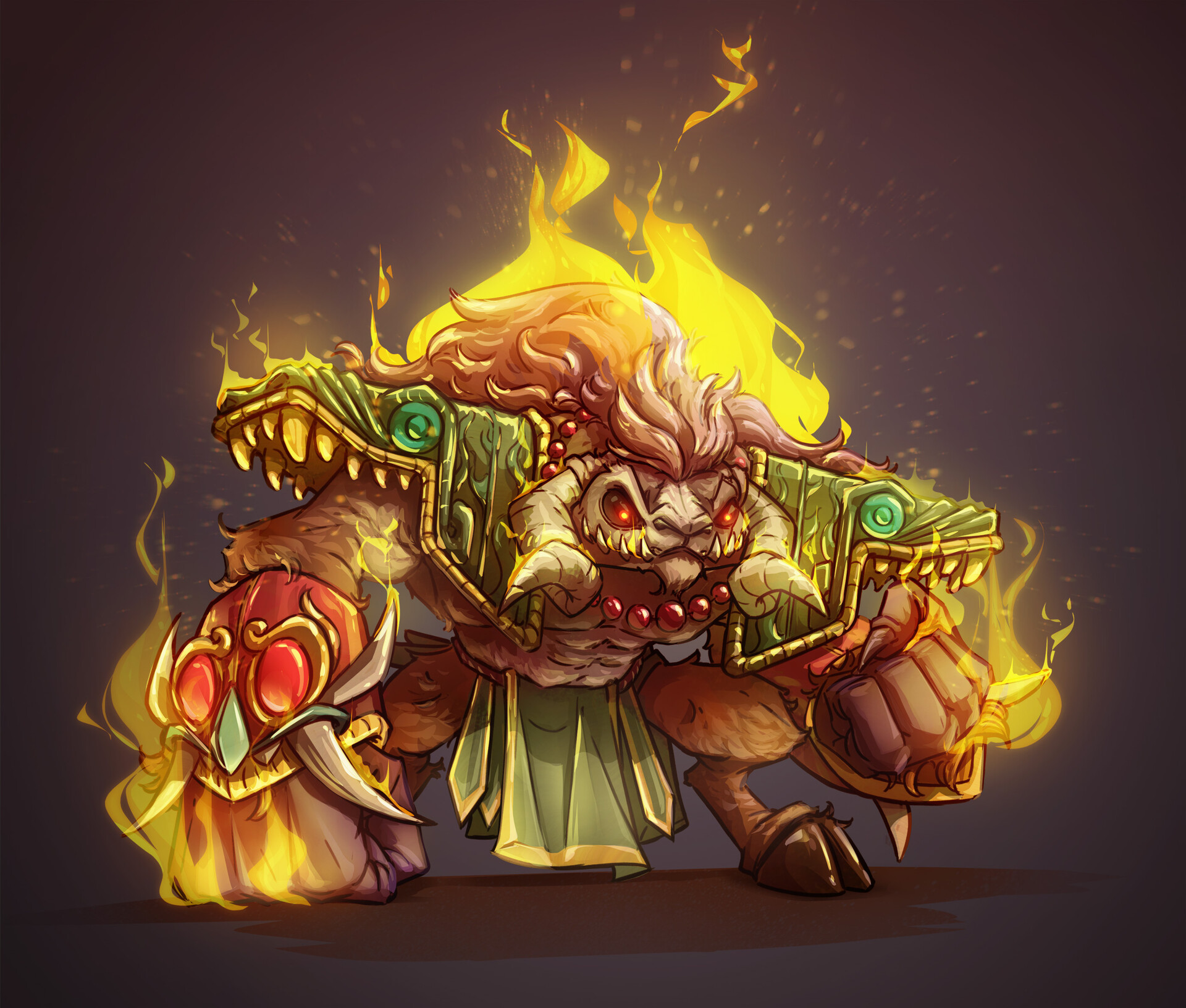 ArtStation - IFRIT - CDC Challenge