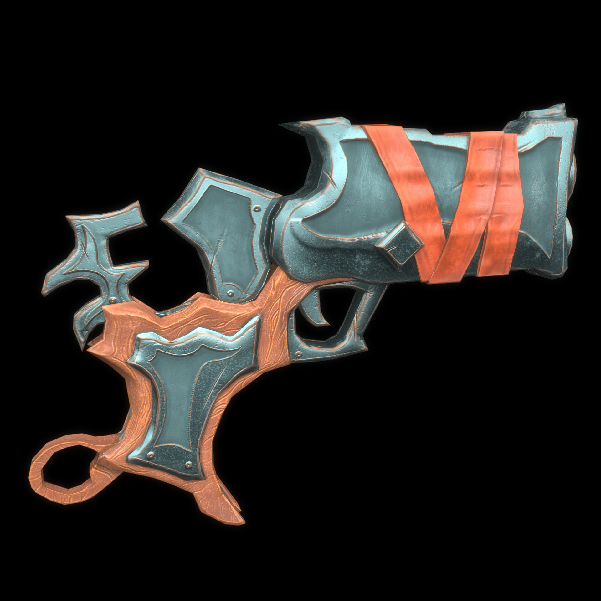 ArtStation - Stylized Fantasy Gun