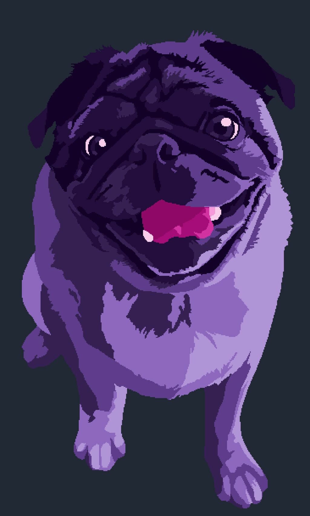 ArtStation - Purple Pug Commission