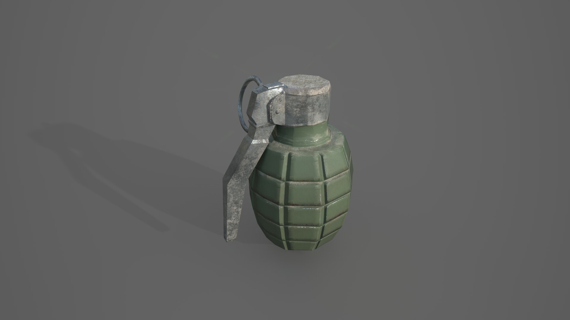 Ivan Alarcon - Grenade Low Poly
