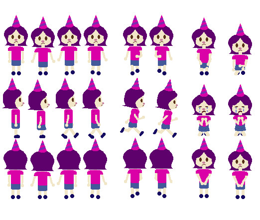 ArtStation - The Worst Birthday Party EVER! Character Sheets