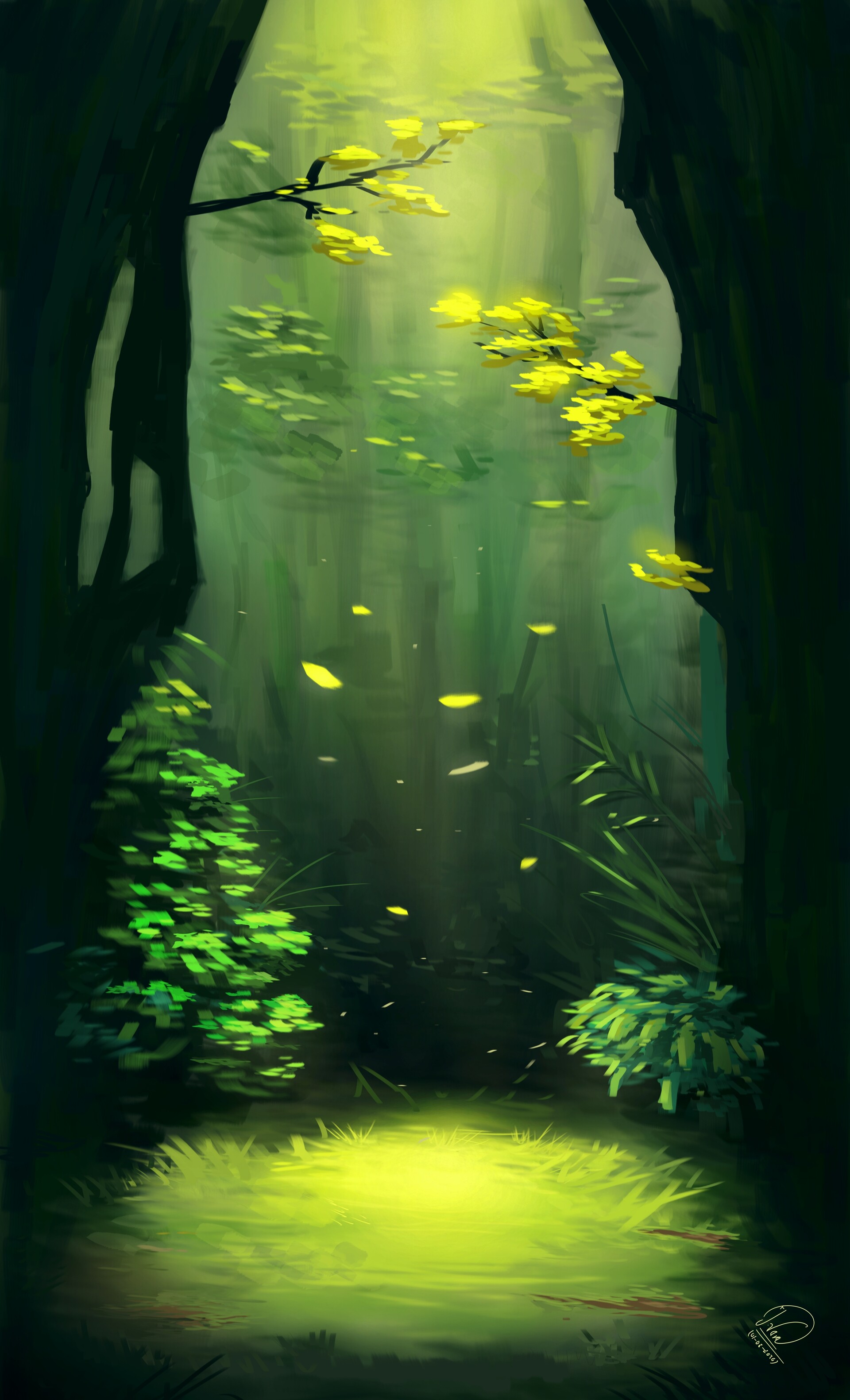 ArtStation - MAGIC LANDSCAPE