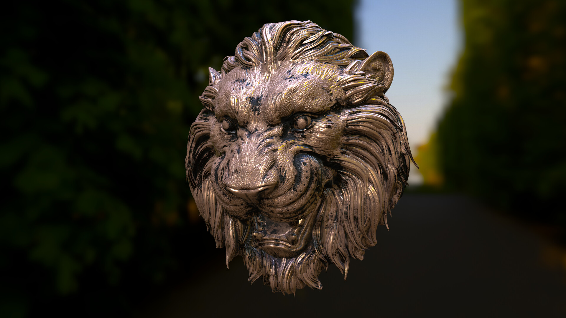 ArtStation - Lion Face