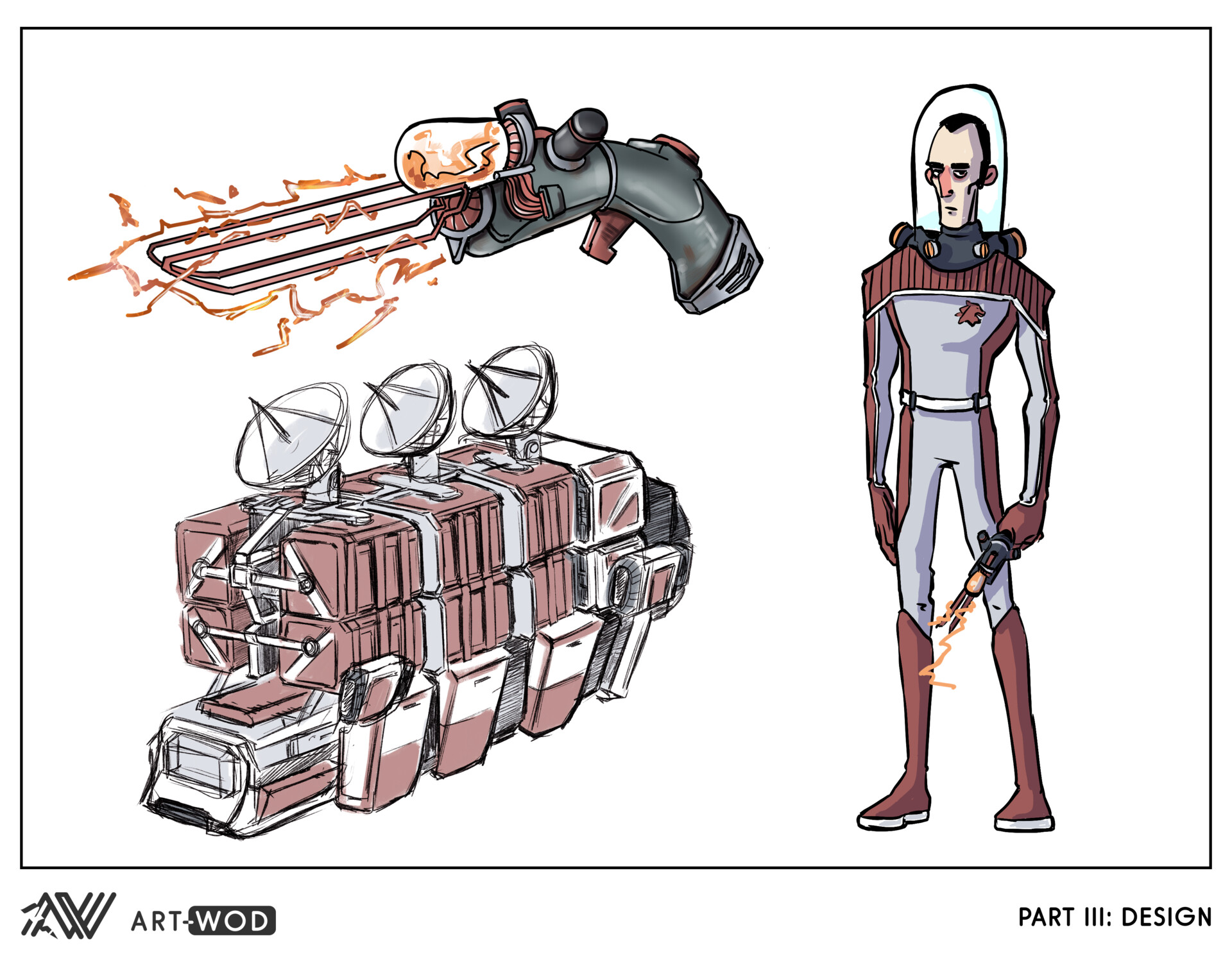 ArtStation - Space character design