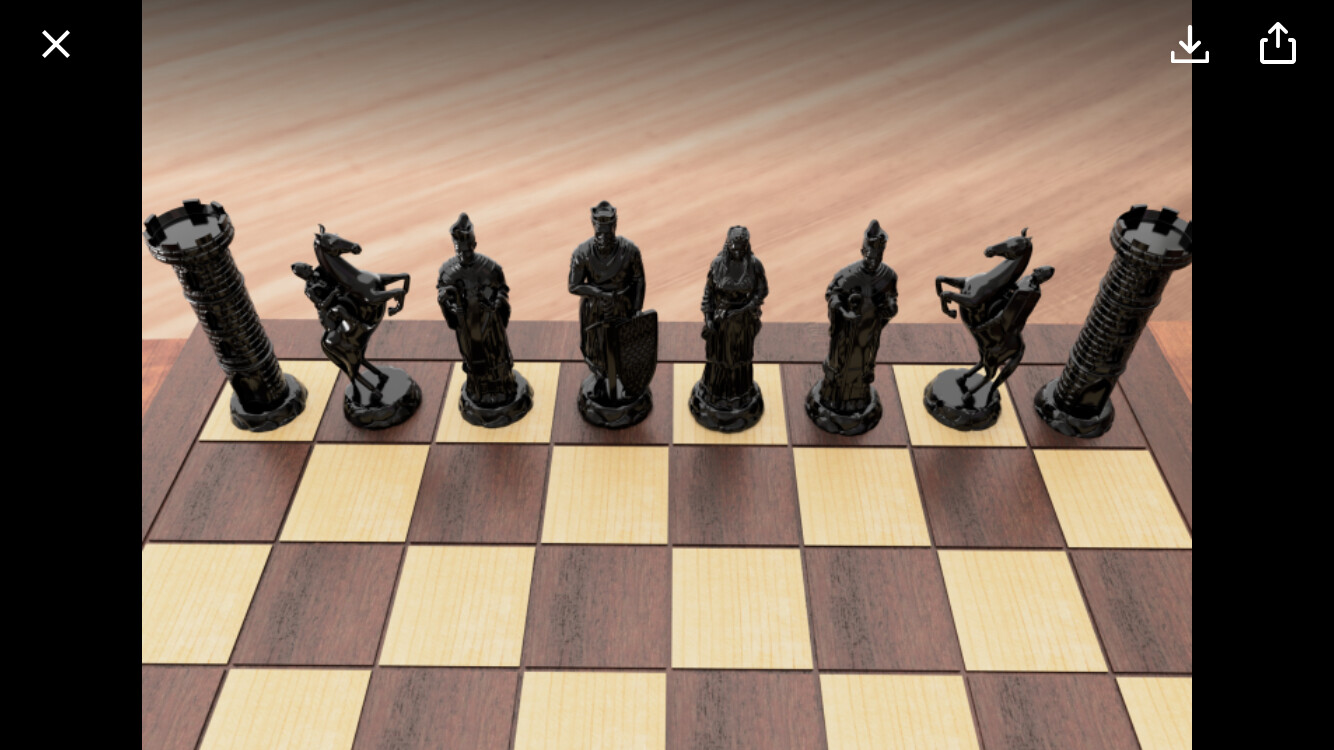 void 33 - chess set for 3d print