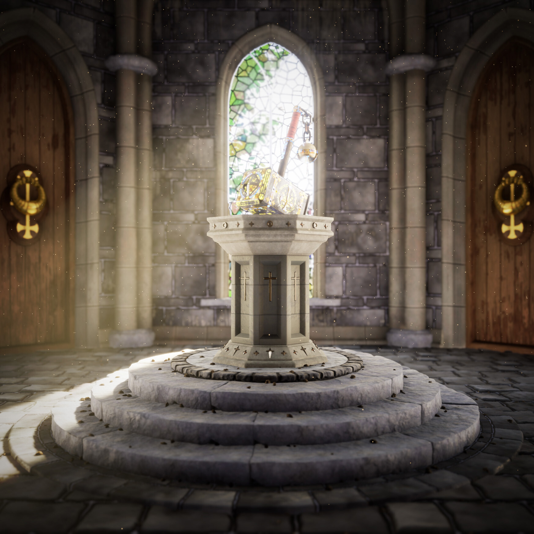 ArtStation - Holy Hammer