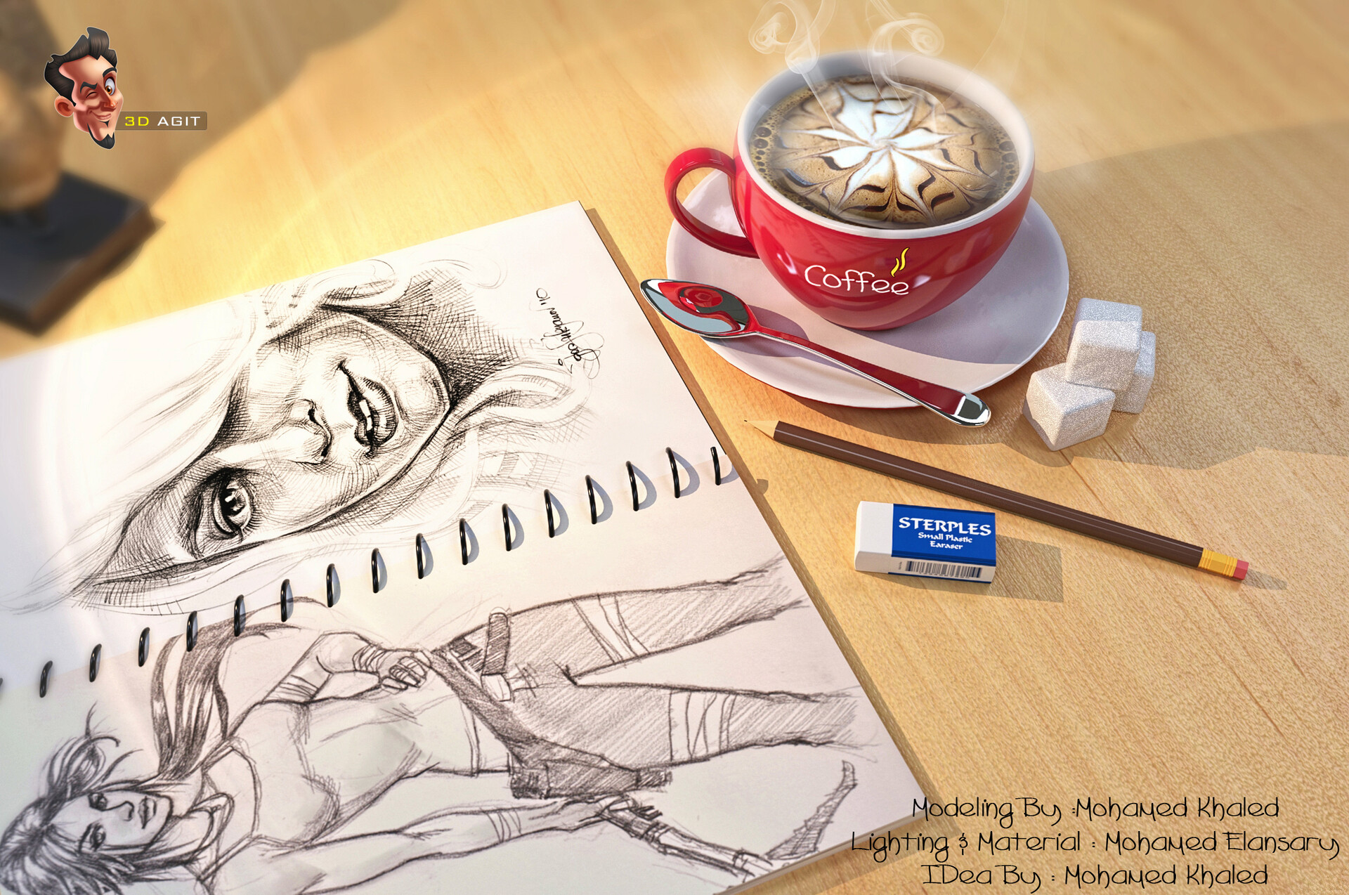 ArtStation - Magic Coffee