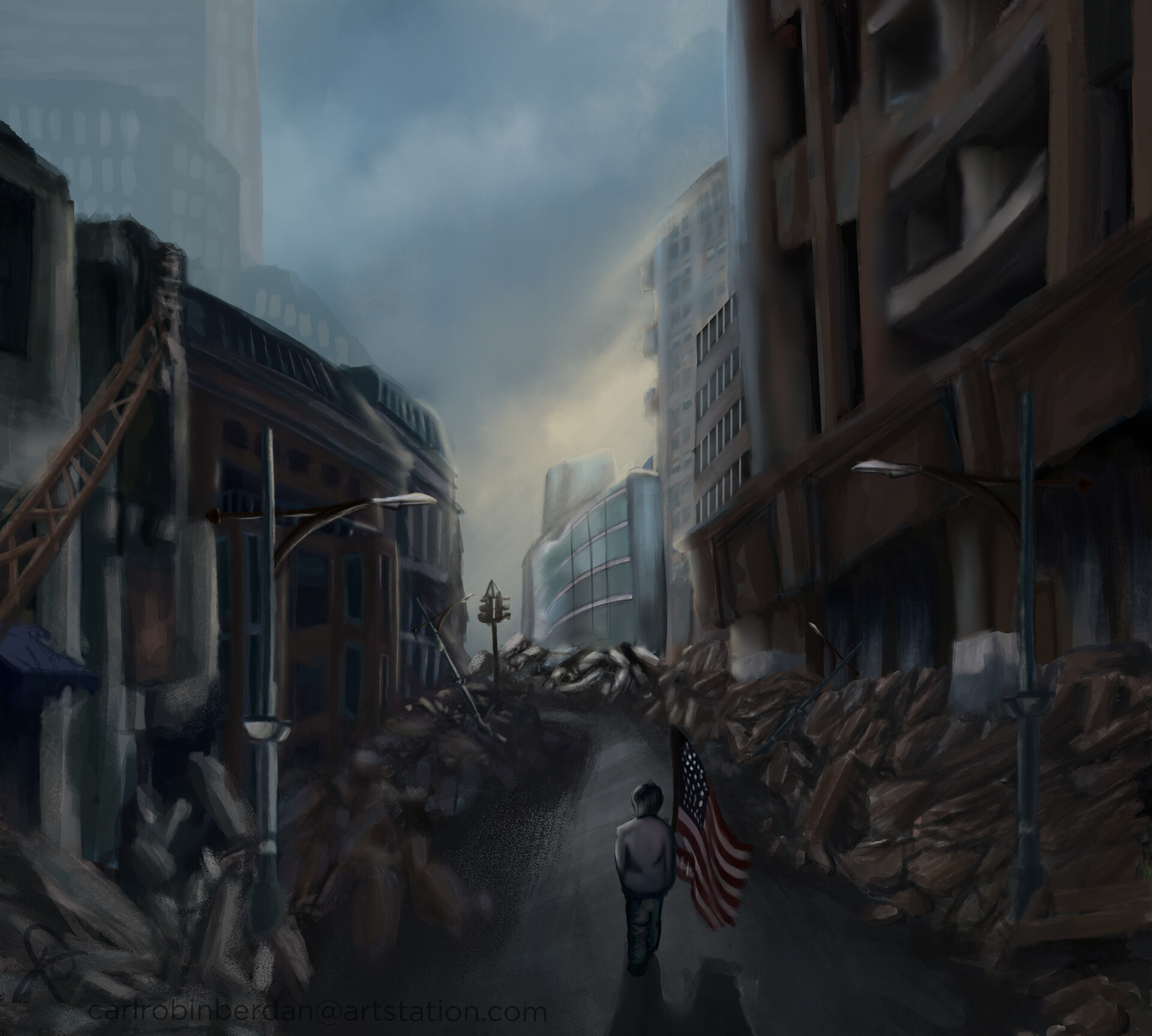 post apocalyptic artwork
