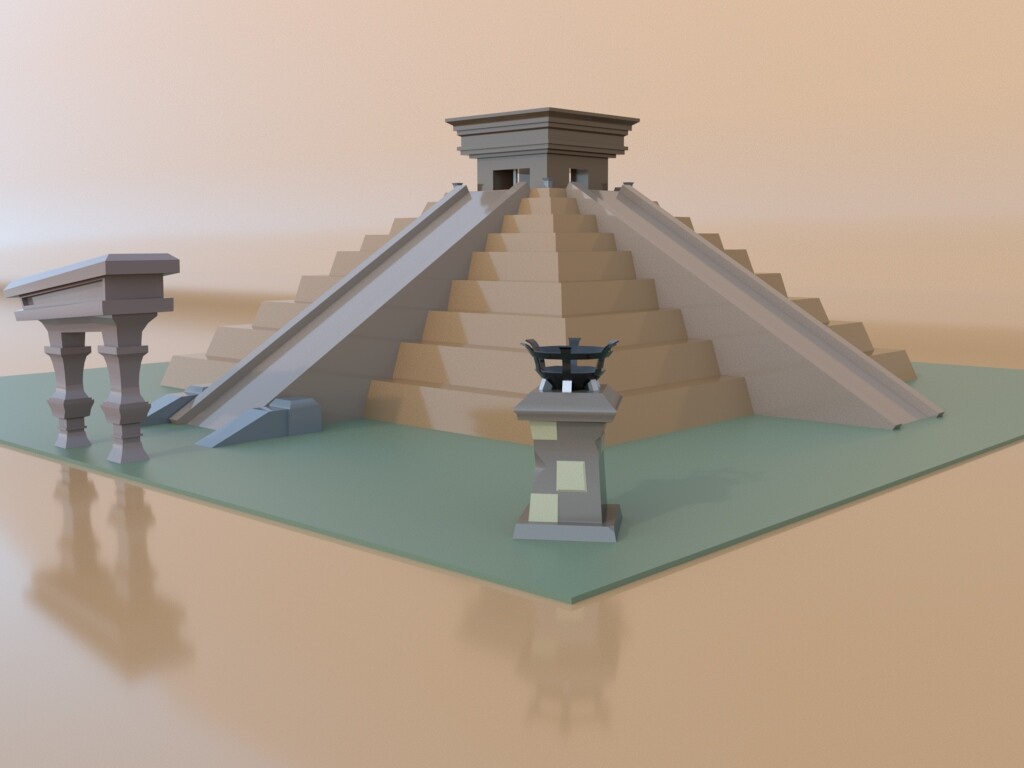 ArtStation - Mayan Temple