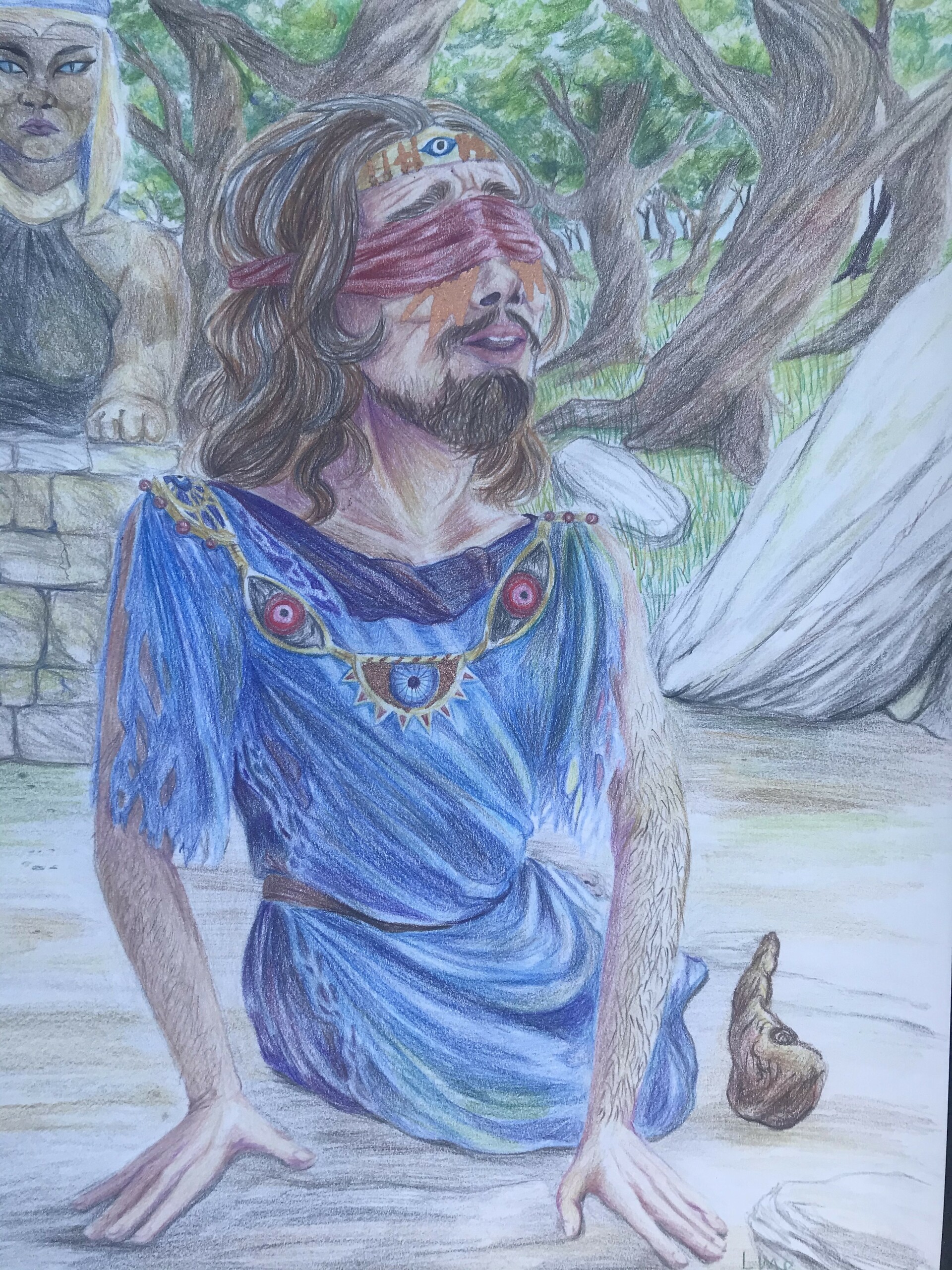 Oedipus Rex Painting