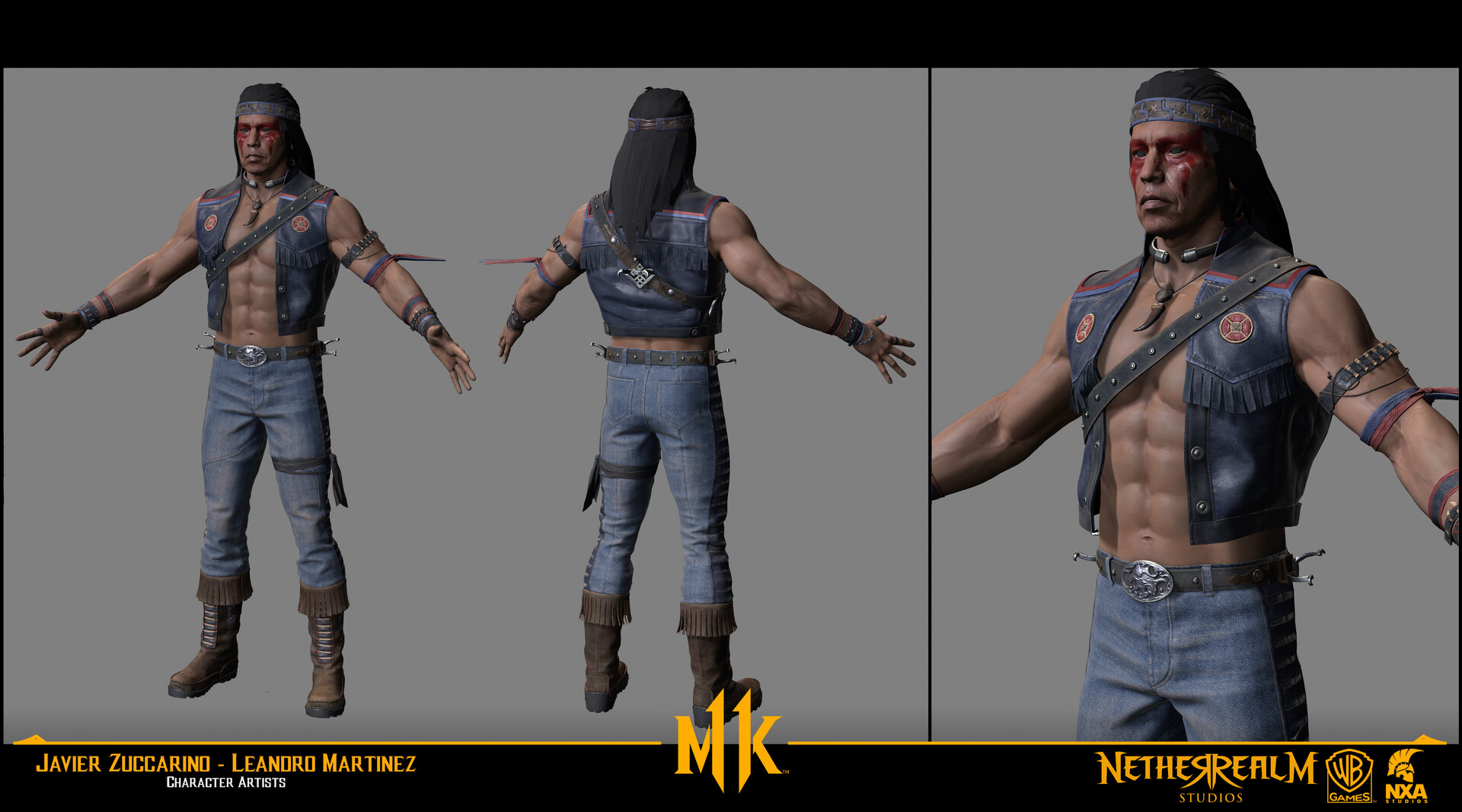 mk9 nightwolf arcade