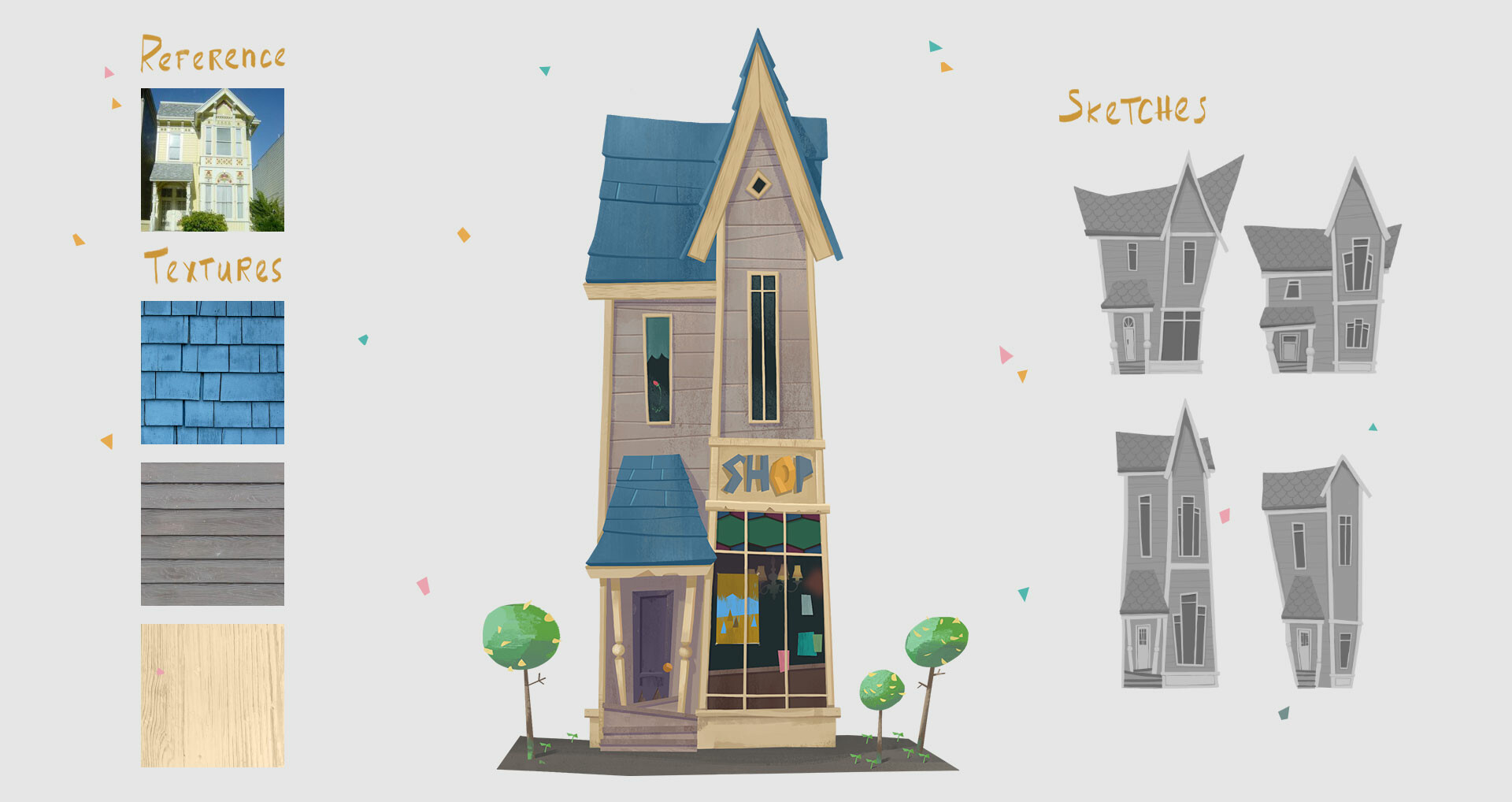 ArtStation - Small Town Shop