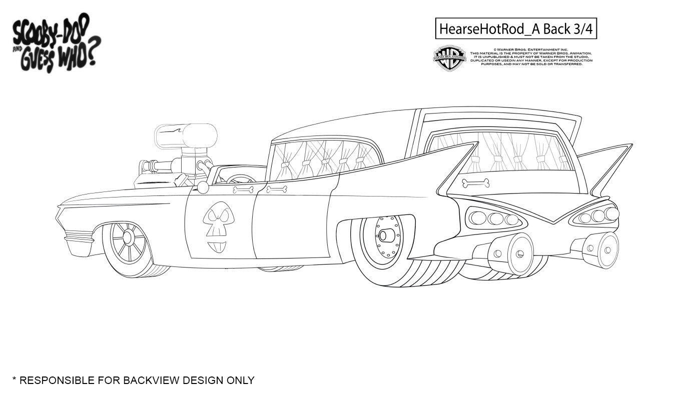 snot rod coloring pages