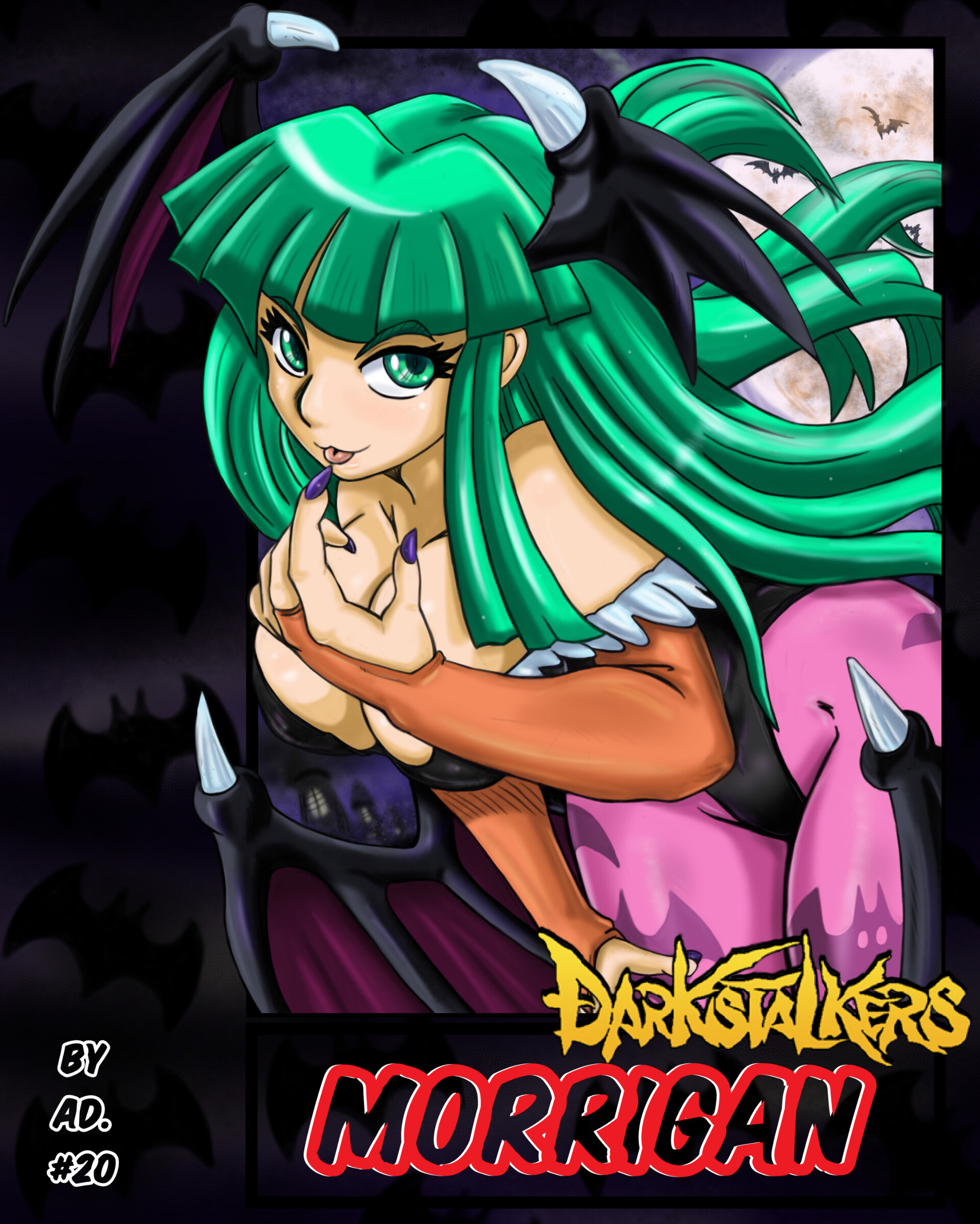 ArtStation - MORRIGAN- DARKSTALKERS