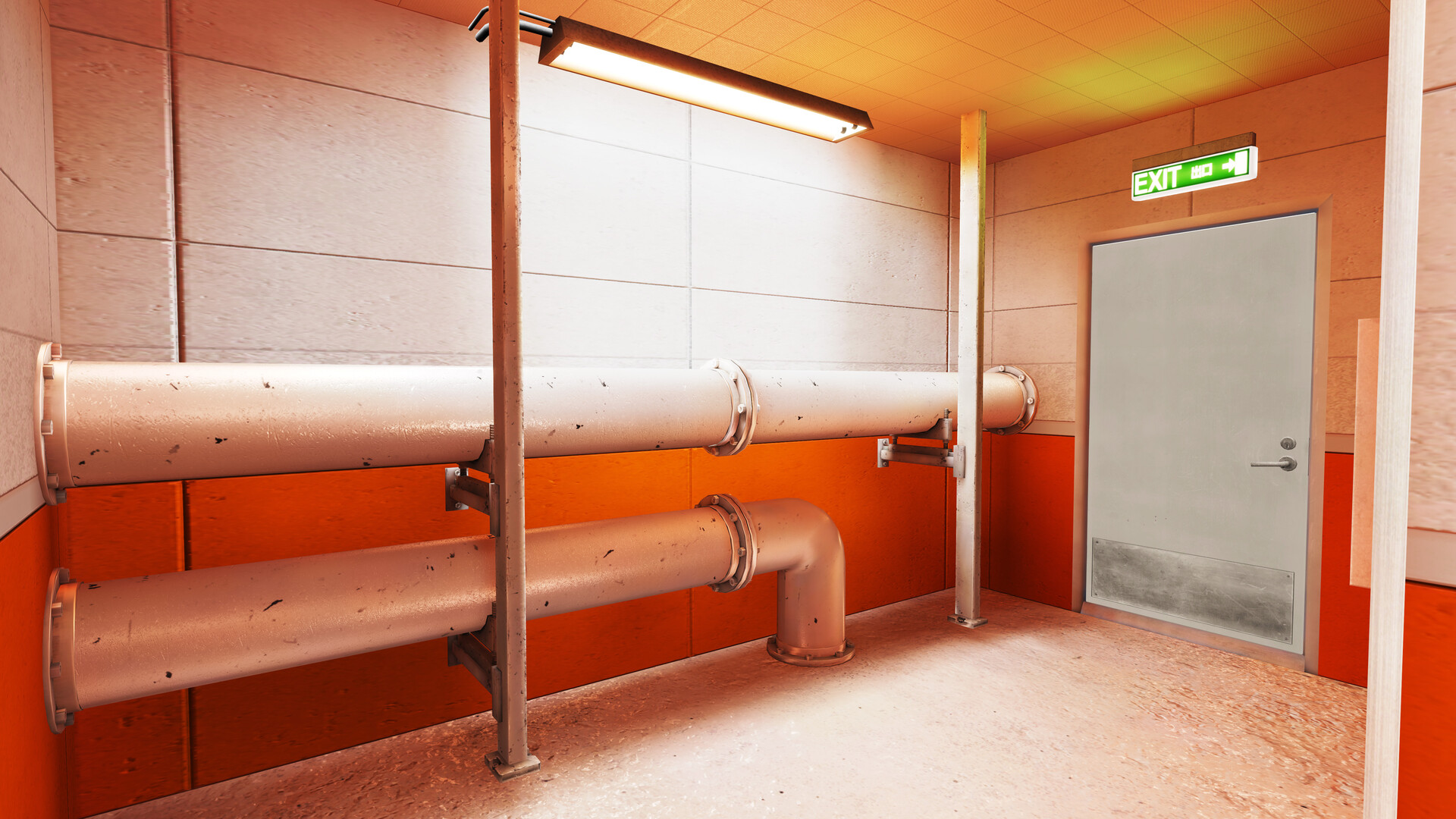 ArtStation - Janitor's comfy room.