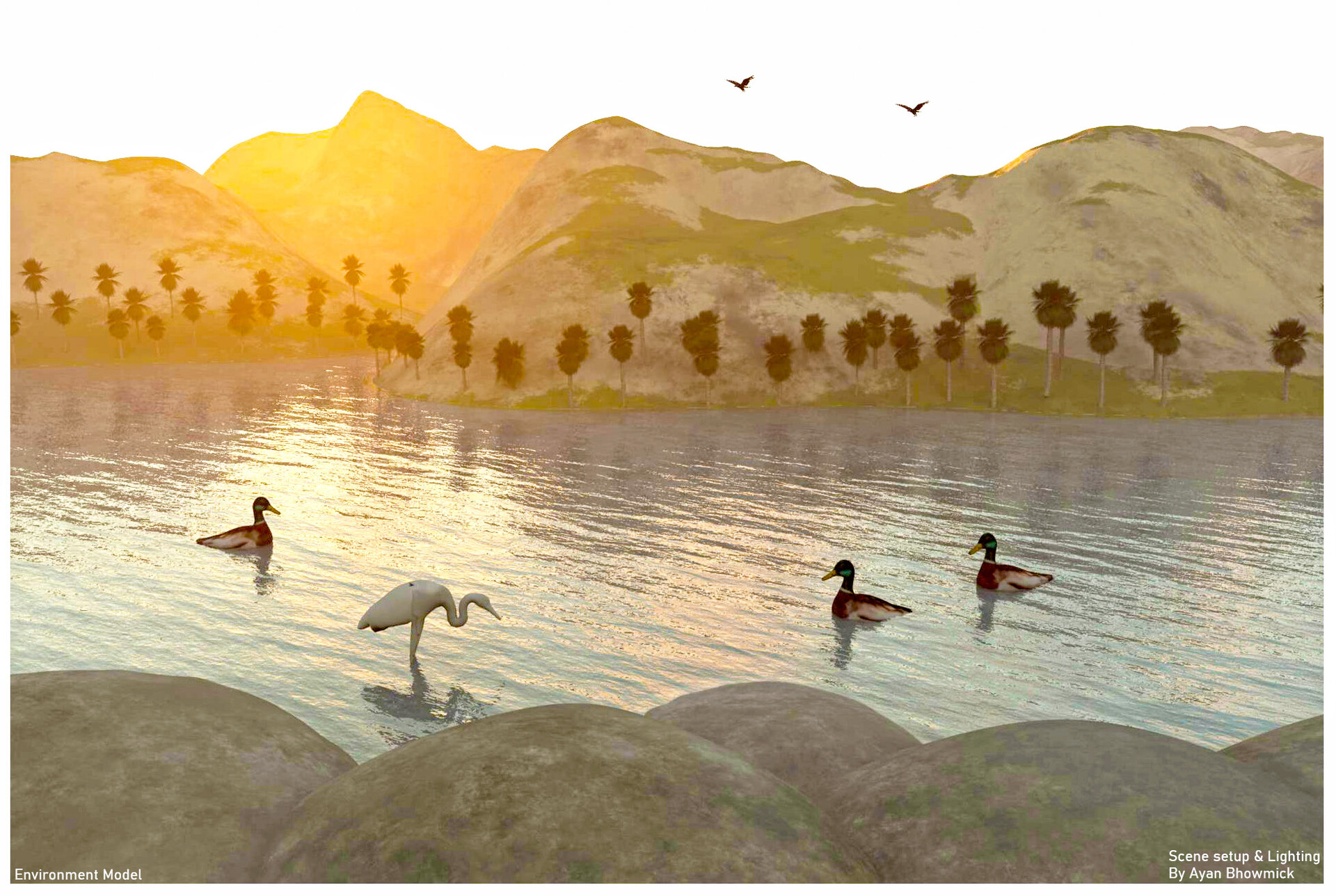 Ayan Bhowmick - Early Morning Scene (Eon Vue Work)