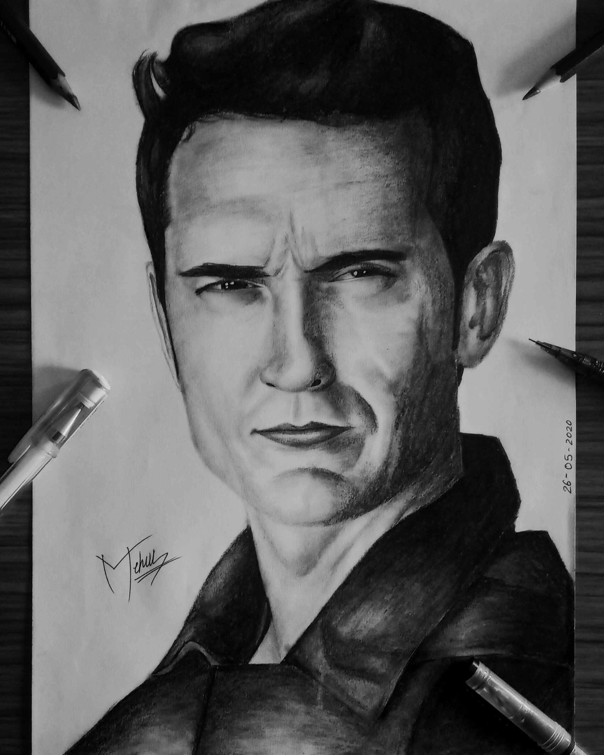 ArtStation - Berlin - Pedro alonso from MoneyHeist Series