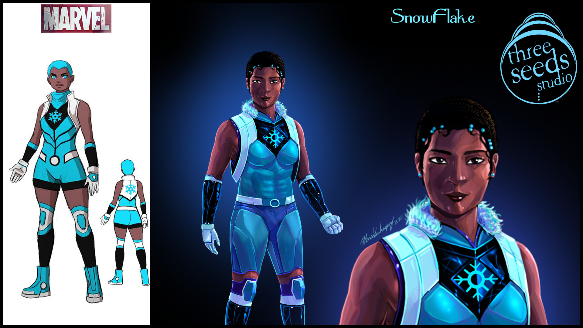 ArtStation - SnowFlake Redesign