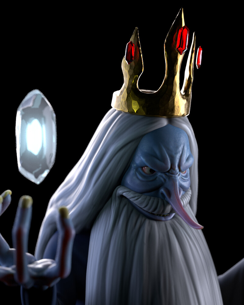 Realistic Adventure Time Ice King