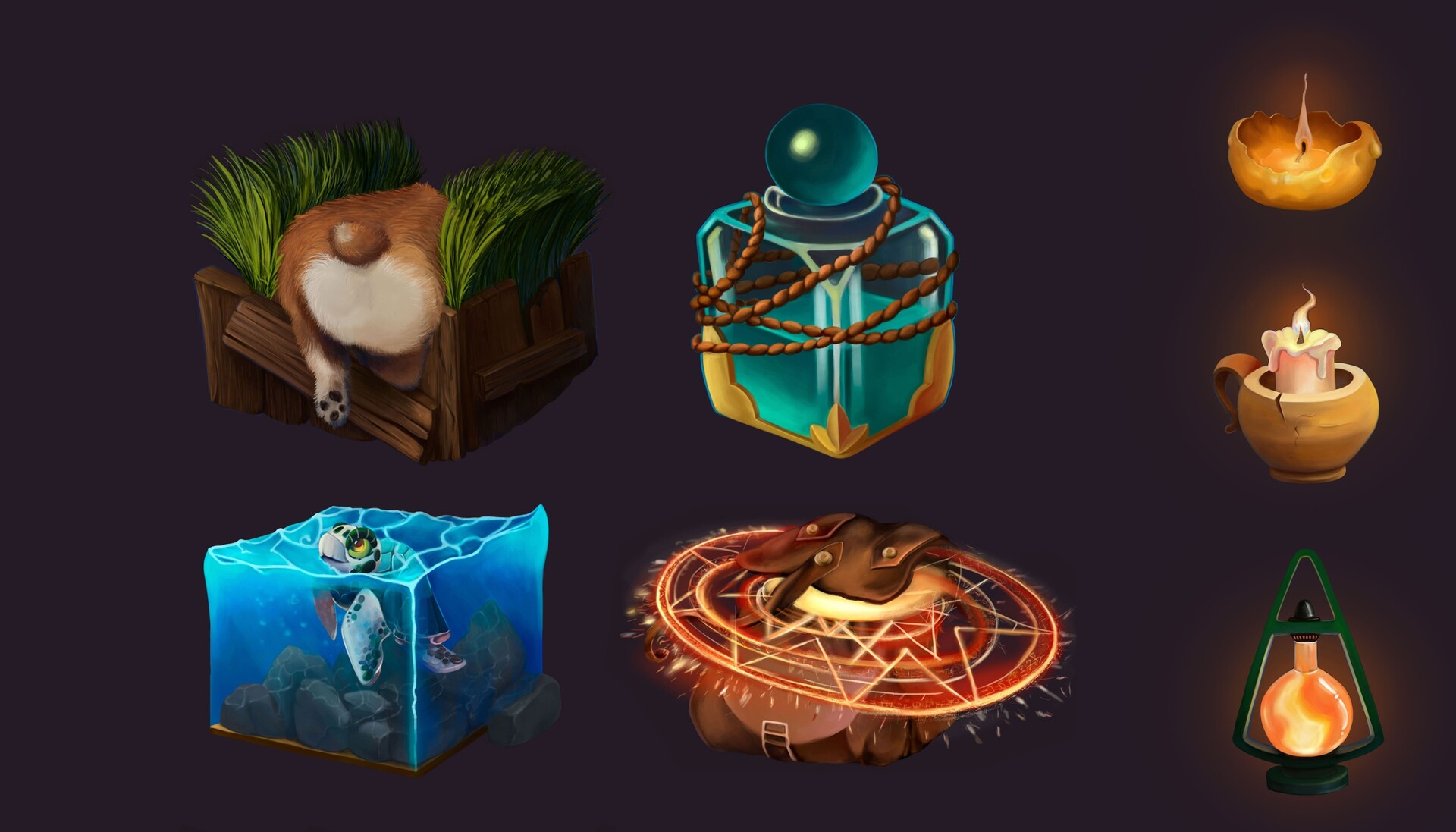 ArtStation - Material Practice | Props