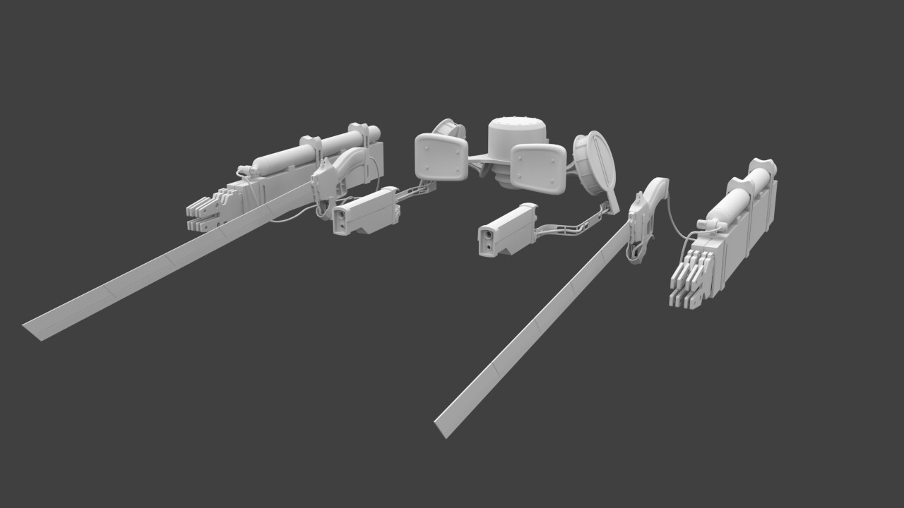 ArtStation - 3DMG Gear of Attack on Titan