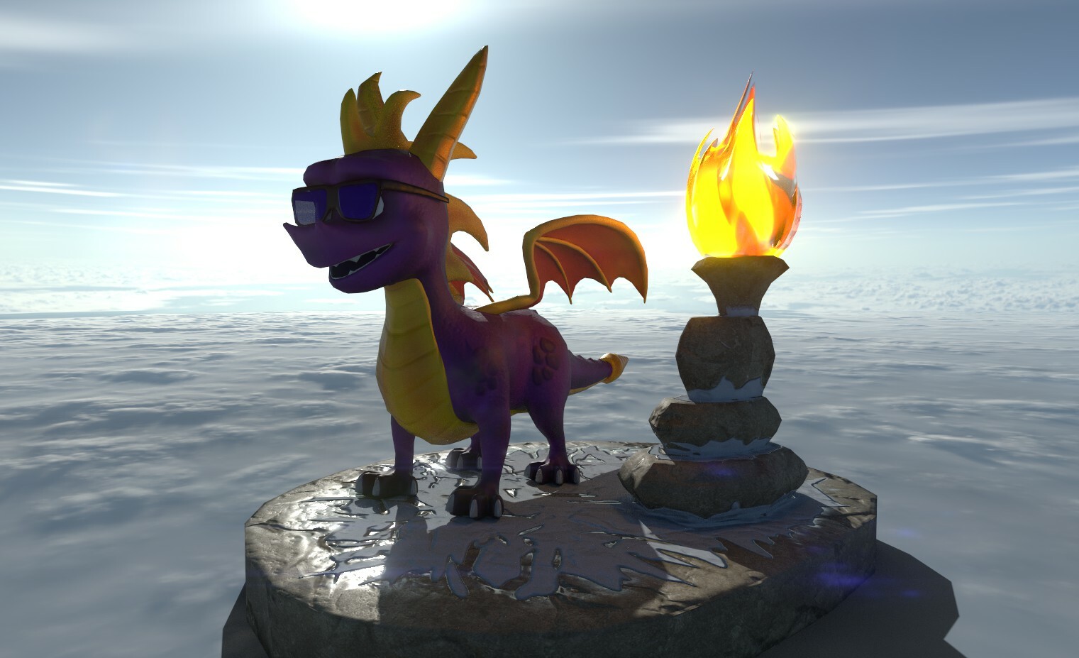 ArtStation - Cool Spyro