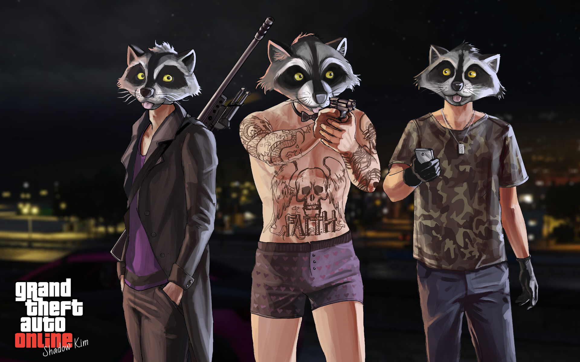 ArtStation - GTA Online FanArt